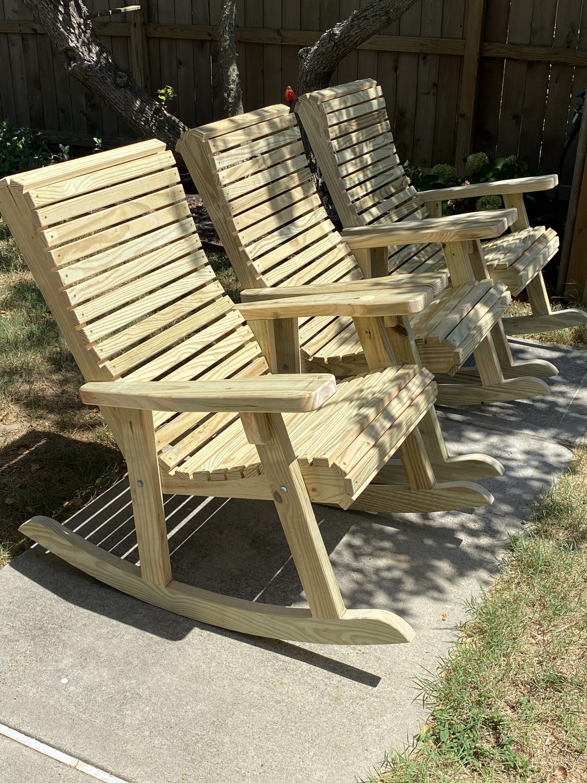 Tropical Rocker – Rocking Chair Plans – Tropical Tiki Bars & Outdoor ...