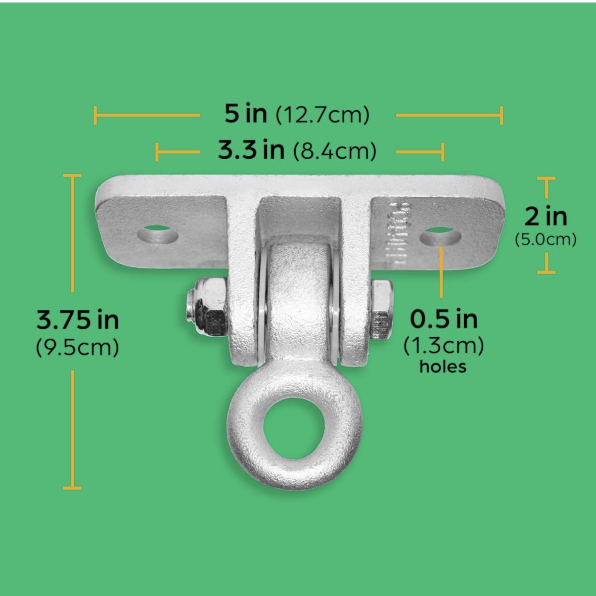 Jungle Gym Kingdom Swing Set Hangers – 2 Heavy Duty Brackets with ...